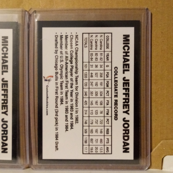 Jordan | Other | Michael Jordan Unc Cards | Poshmark